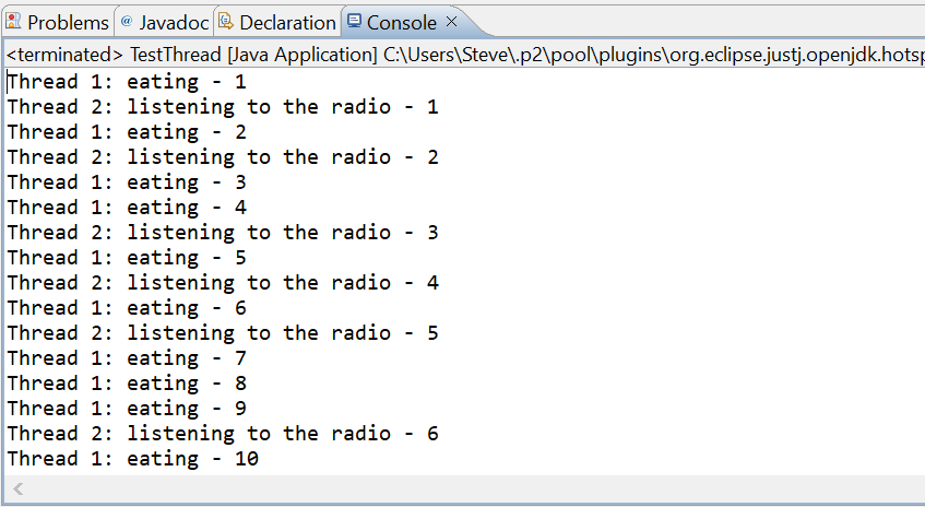 Java Threads - Dev Speed-up